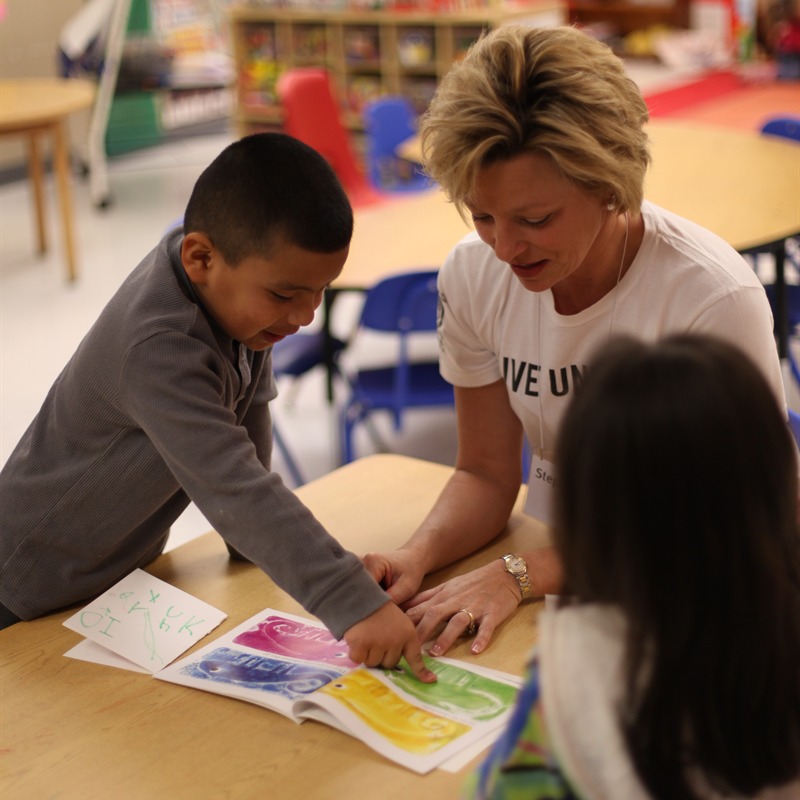 Stephanie Burrows Leads - and Reads - the Way